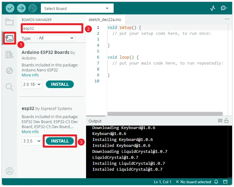 Section 1 Install and Configure Arduino IDE | WaveShare Documentation ...