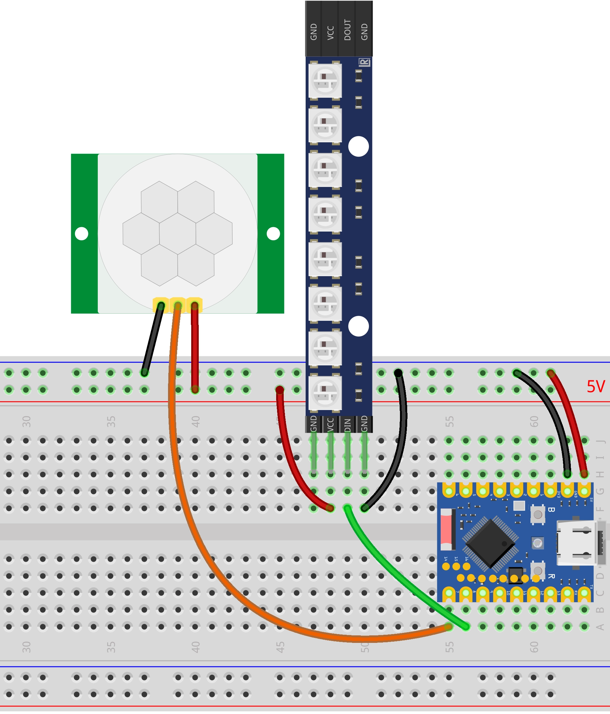 Motion Sensor Light | WaveShare Documentation Platform